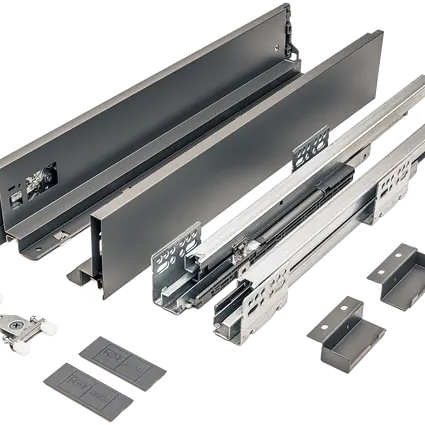 450258 - FGV Unilux, Slim double walled drawer profile kit,