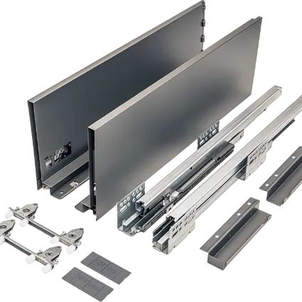 450260 - FGV Unilux, Slim double walled drawer profile kit,