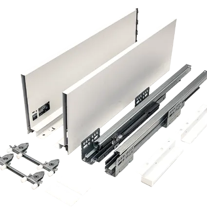 450241 - FGV Unilux, Slim double walled drawer profile kit,