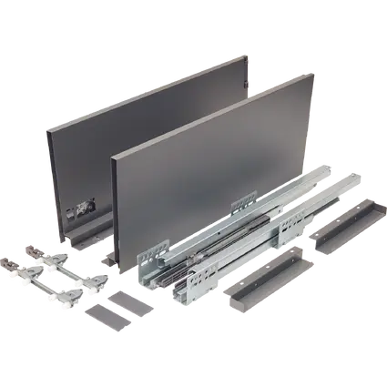 450265 - FGV Unilux, Slim double walled drawer profile kit,