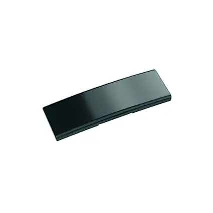 464880 - Sensys hinge-arm cover cap, Black finish