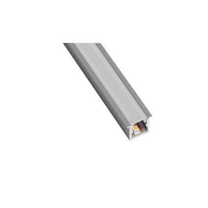 830850 - End cap for profile #79 recessed, Black finish