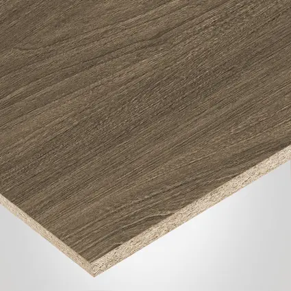 700377 - Uniboard® panel, H55, BE-Brushed Elm finish 2Sides