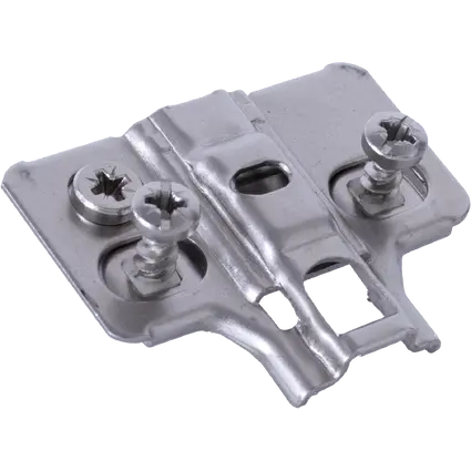 450171 - Mounting plates, Cross, Adjustable with expanding d